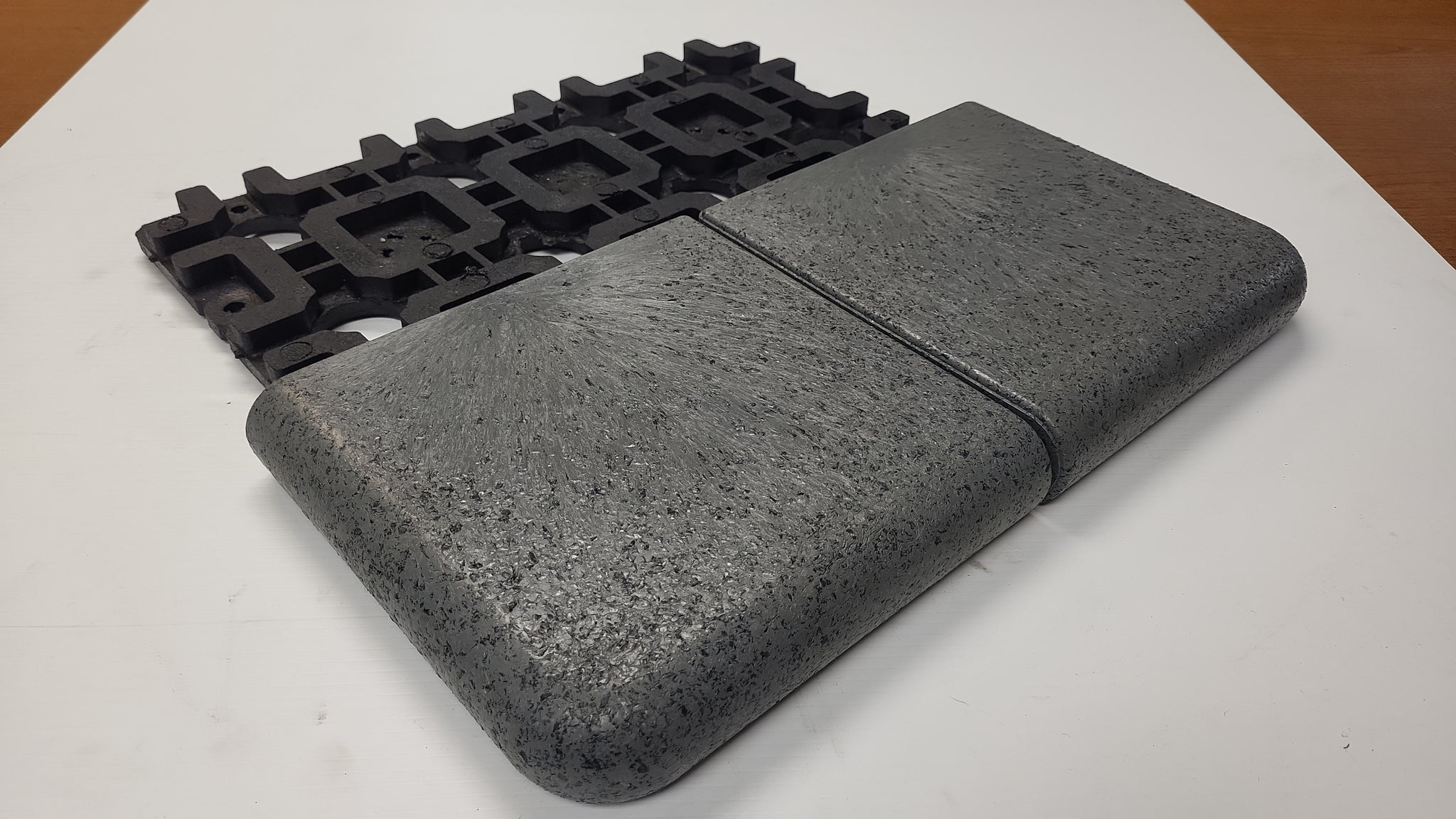 Aspire Bullnose Corner (9" x 9" single corner piece) – Aspire Pavers