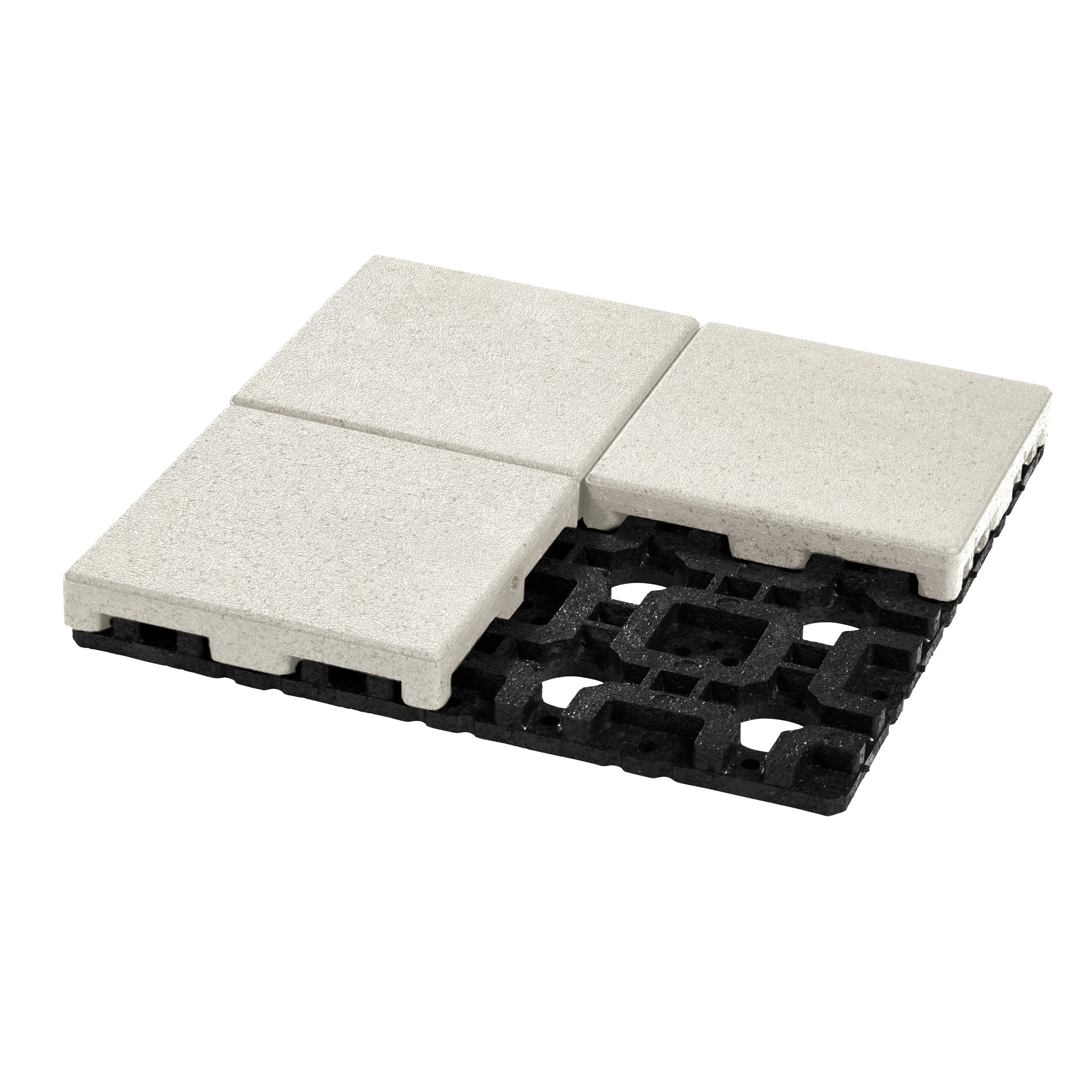 Aspire Pavers with Grid (4 - 8" x 8" Pavers on 16" x 16" Grid)