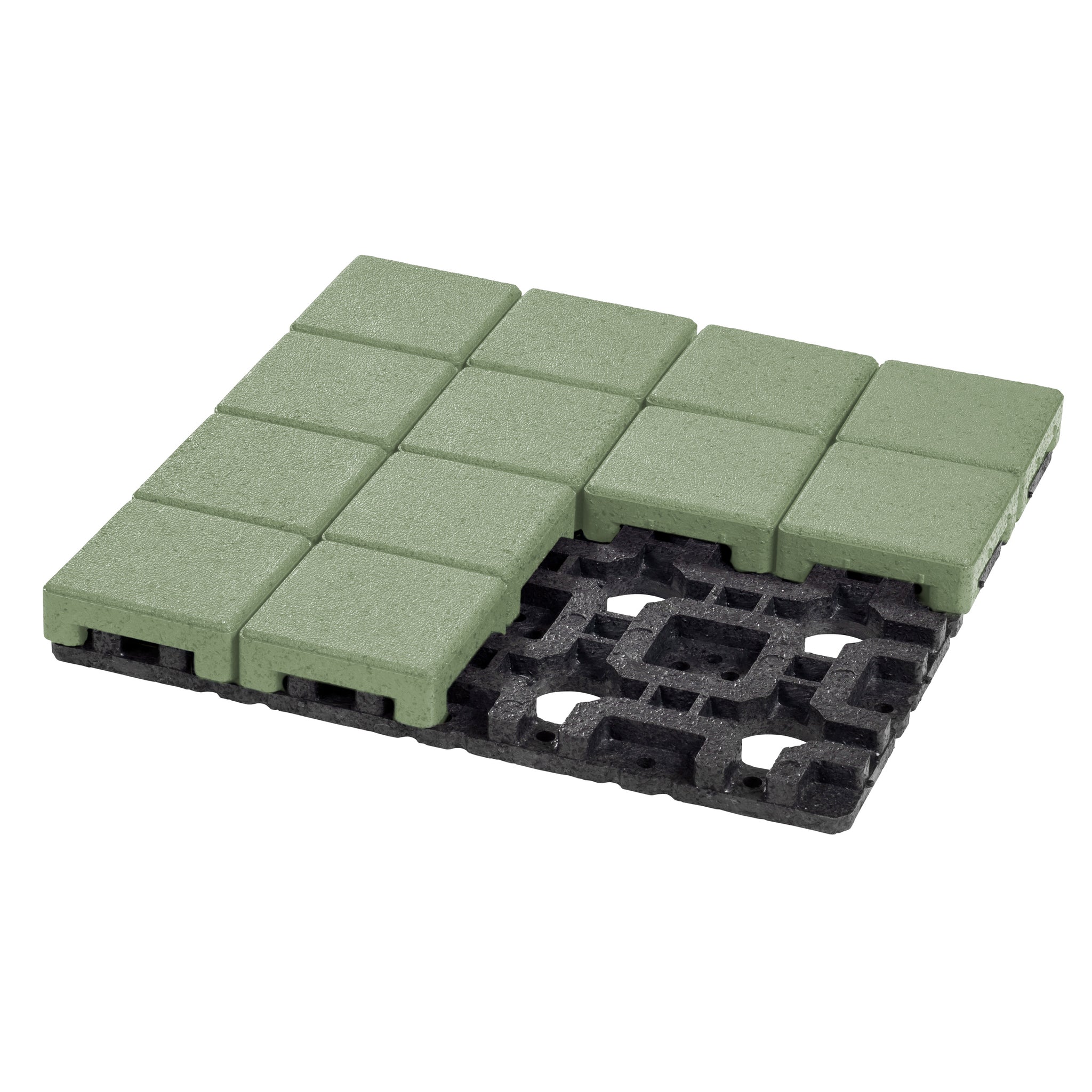 Aspire Pavers with Grid (16 - 4" x 4" Pavers on 16" x 16" Grid)