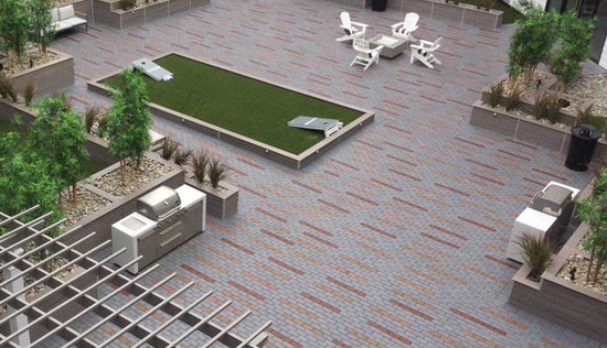 Aspire Sample Kit: One 8" x 8" grid, Two 4" x 4" pavers, One 4" x 8" p ...